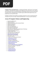 50 Branches of Computer Science | PDF