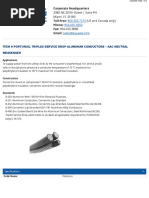 Al 59 Moose/Zebra Conductor Specs | PDF | Wire | Specification ...