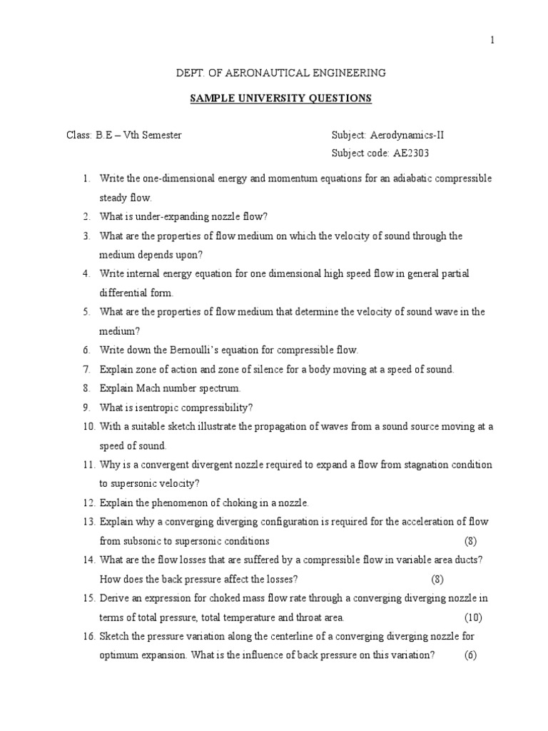 Aerodynamics Ii Pdf