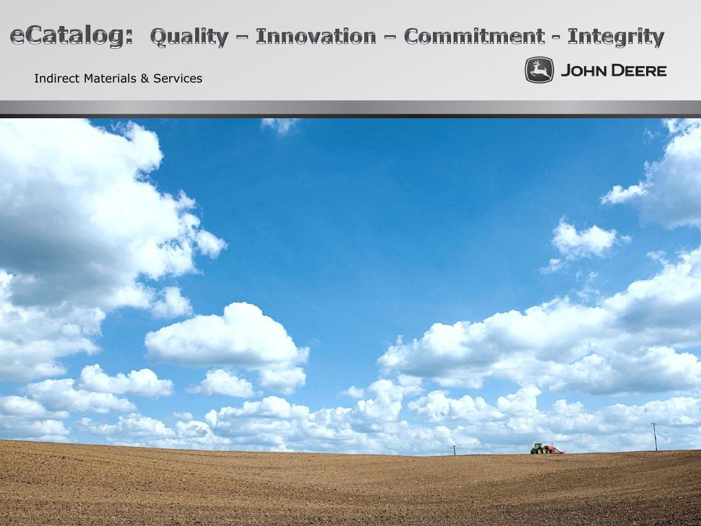 Ecatalog Overview Sample | PDF