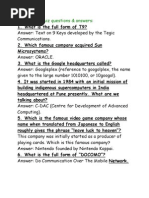 Techno Quiz Review Set 1 | PDF | Bit | Computer Data Storage