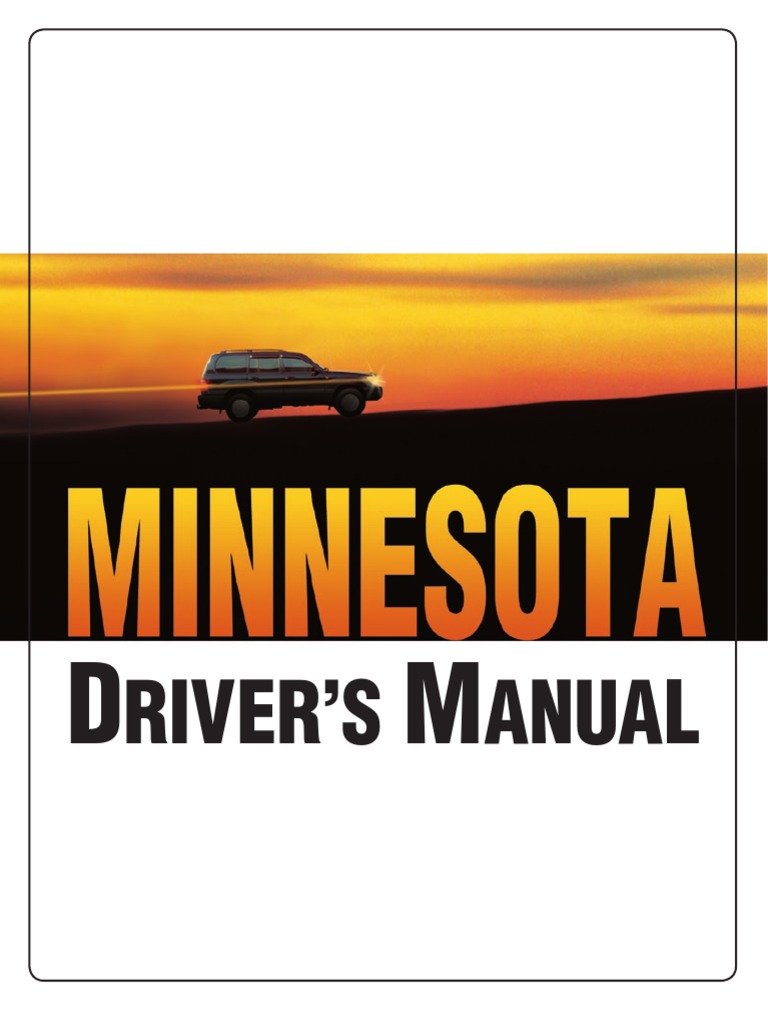 Minnesota Drivers Manual | PDF | Driver's License | Driving
