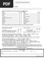 Optometry Patient History Guide | PDF | Diabetes | Human Eye