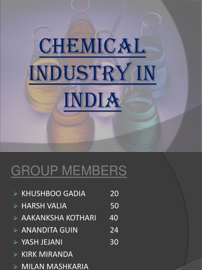 Chemical Industry Overview in India | PDF | Chemical Industry | Bric