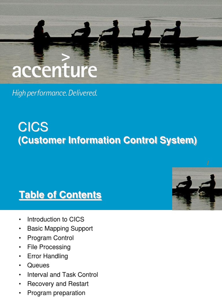 CICS Training Material | Download Free PDF | Databases | Operating System