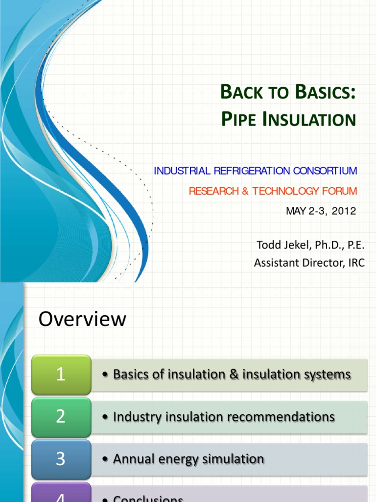 B B: P I: ACK TO Asics IPE Nsulation | PDF | Thermal Insulation | Heat ...