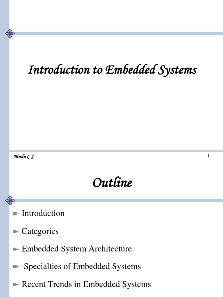 Introduction To Embedded Systems | PDF | Embedded System | Real Time Computing