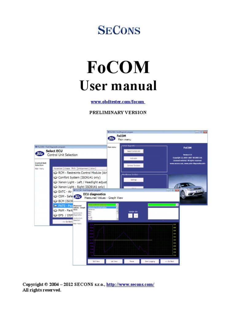 Focom Manual en | PDF | Installation (Computer Programs) | Device Driver