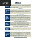 SAT Practice Test #8 Key | PDF | Sat | Tests