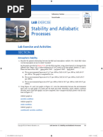 Adiabatic Processes and Temperature Calculations | PDF | Humidity | Nature