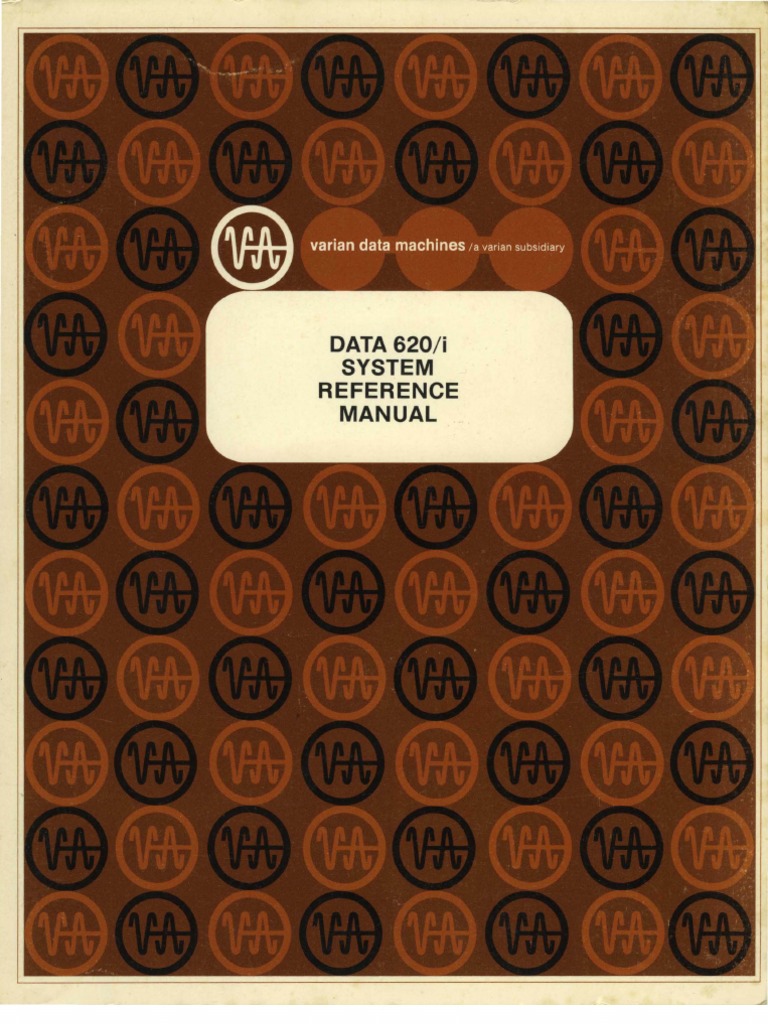 Varian 620i Reference Manual Mar68 | PDF | Instruction Set | Computer ...