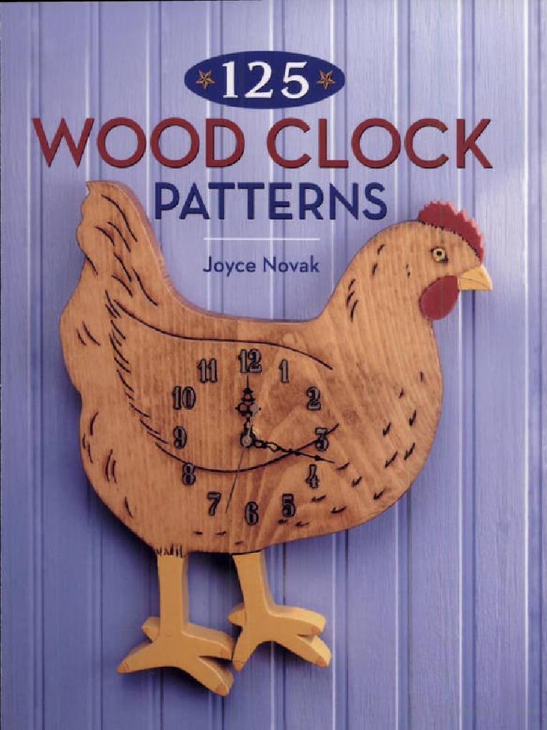 125 Wood Clock Patterns | PDF