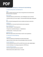 Soldering Safety and Best Practices Guide | PDF | Soldering ...