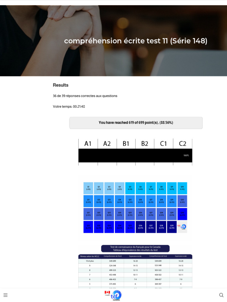 compréhension écrite test 11 – RÉUSSIR TCF CANADA | PDF | Démocratie ...