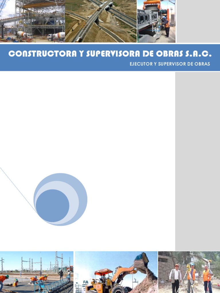 Brochure Constructora 2011 | PDF | Ingeniería | Calidad (comercial)