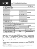 Form 68 Application Under Income Tax Act | PDF | Income Tax | Personal ...