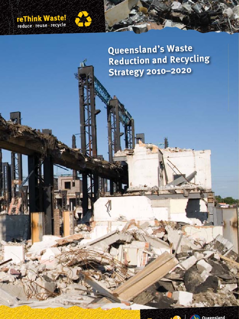Queensland's Waste Reduction and Recycling Strategy 2010-2020 | PDF ...