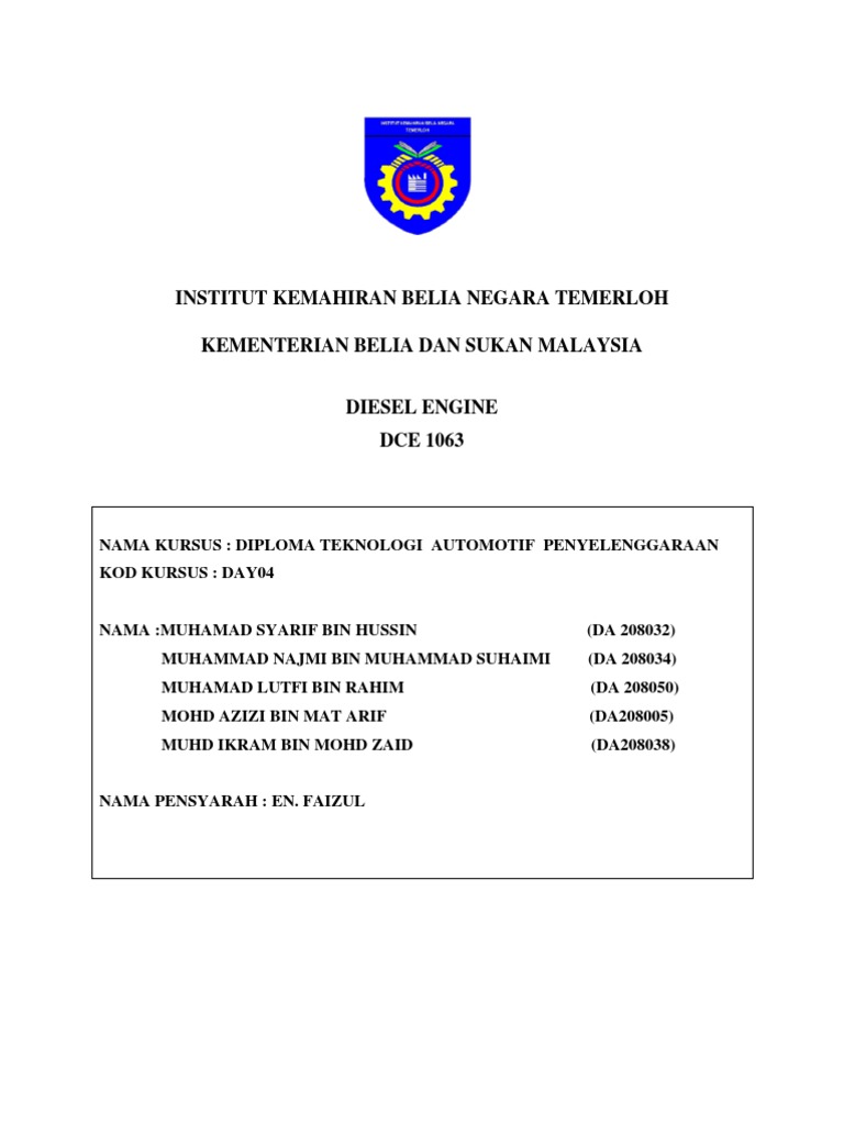 Spesifikasi Bahan Bakar Diesel | PDF