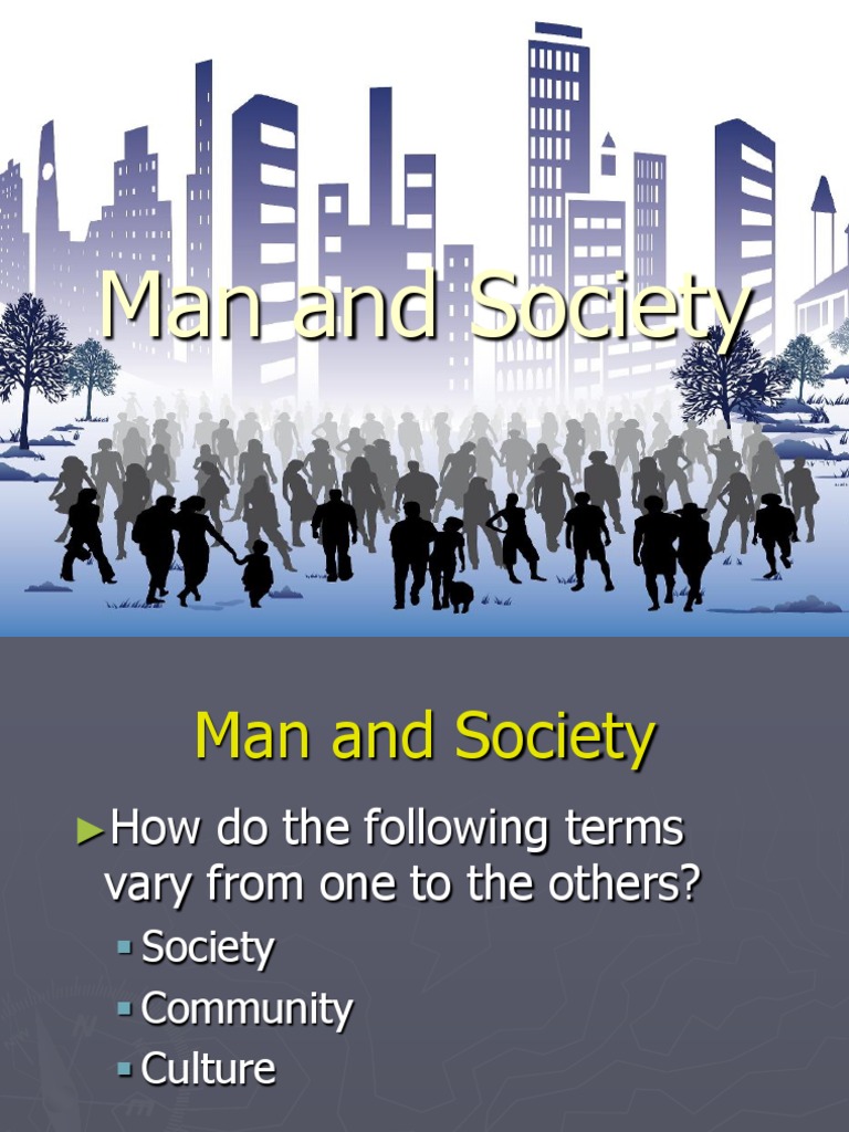 Man and Society PPT Mae | PDF | Wealth | Social Stratification