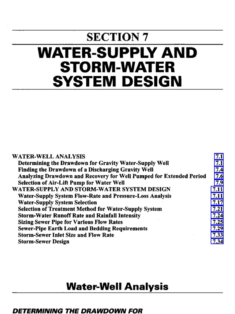 Plumbing - Water Sypply Design | PDF | Water Supply | Water Supply Network