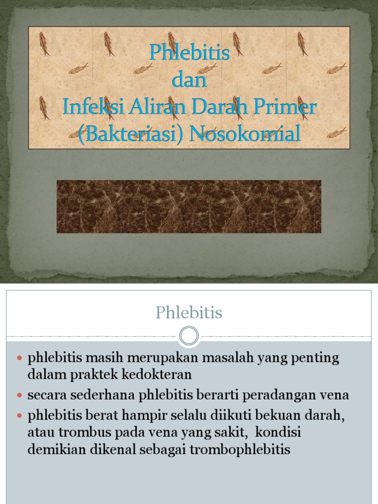 Phlebitis | PDF | Sains & Matematika