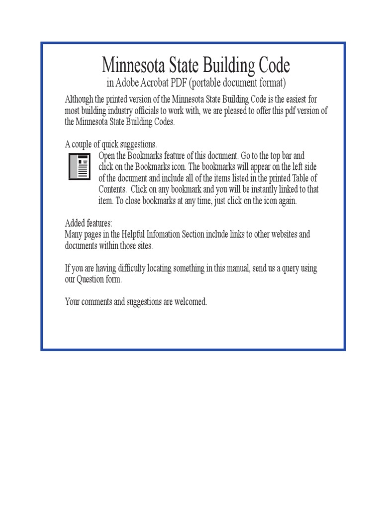 2003 Minnesota State Building Code | PDF | Building Code | Hvac