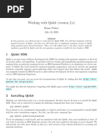 Qiskit Aer Simulator Overview | PDF | Quantum Mechanics | Theoretical ...