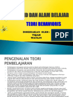 Tokoh Tokoh Teori Behaviorisme | PDF