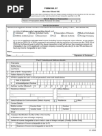 Form 60 Declaration for Income Tax | PDF | Identity Document | Income Tax