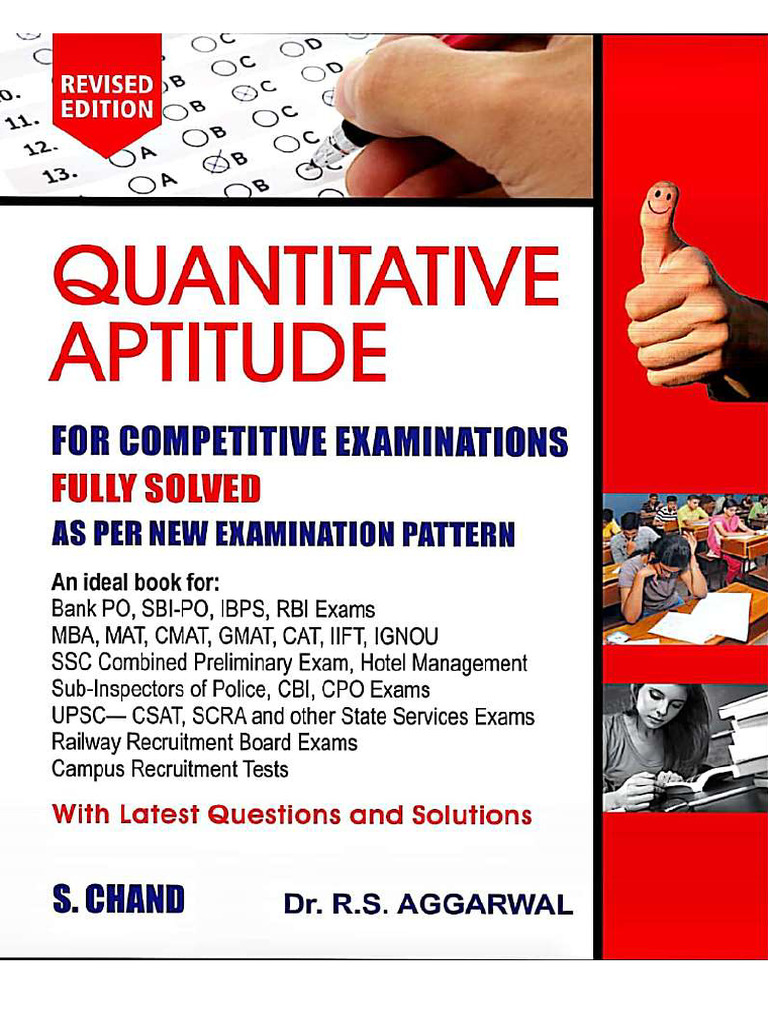 Rs Aggarwal Quantitative Aptitude New em | PDF