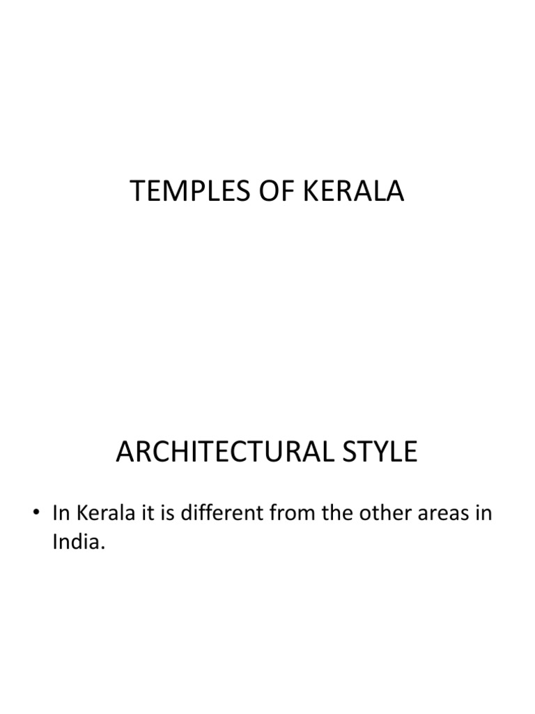 Kerala Temples | PDF | Kerala | Temple