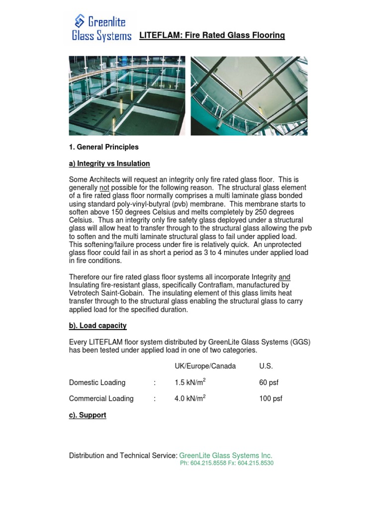 Fire-Rated Glass Document38 | PDF | Glasses | Specification (Technical ...