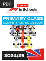 F1 in Schools Handbook 2024-25 | PDF | 3 D Printing | Formula One
