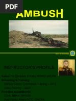 Squad Tactics: Ambush Techniques Guide | PDF | Ambush | Military Operations