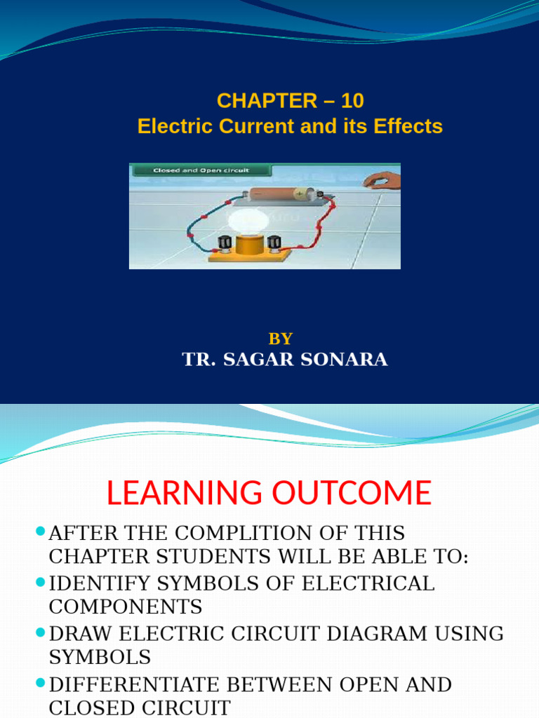 Ch 10 Electric Current and Its Effects | PDF | Electric Current ...