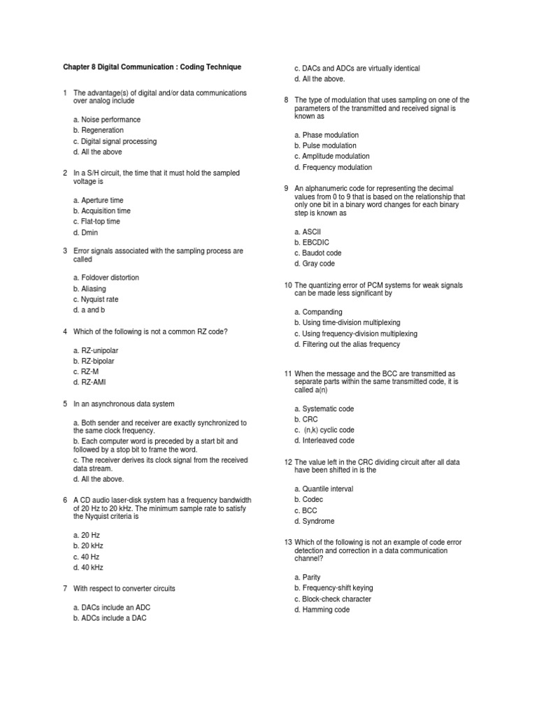 Miller | PDF | Modulation | Sampling (Signal Processing)
