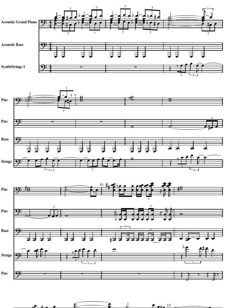 6877 Maybe This Time | PDF | Musical Compositions | Classical Compositions