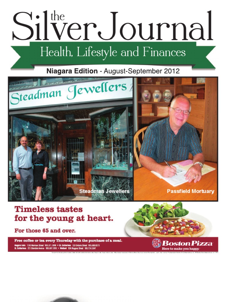 The Silver Journal Niagara August-September Web | PDF | Funeral | Air ...