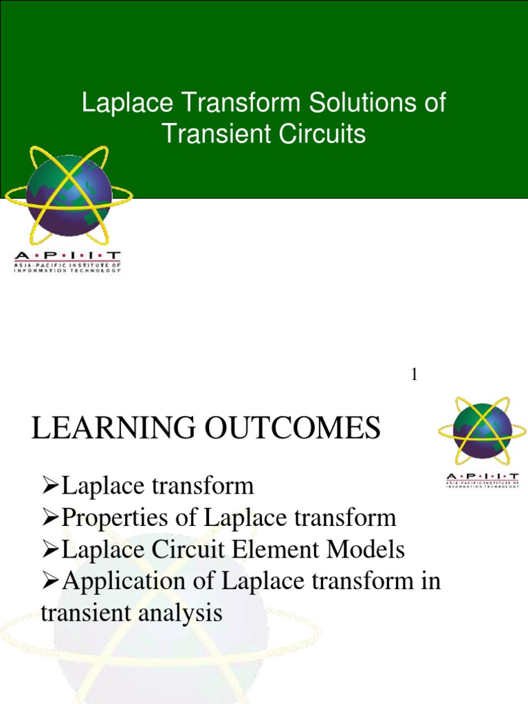 Laplace Solution Transient Circuits | PDF | Electrical Network | Laplace Transform