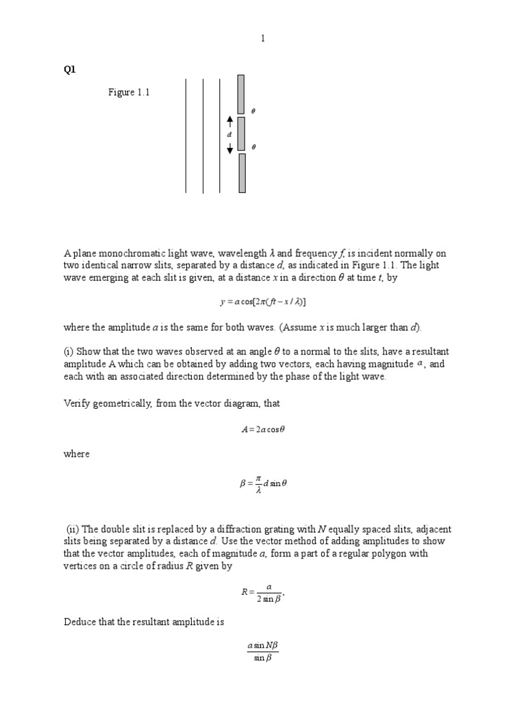 Int Physics Olympiad Questions 1 2 3 | PDF | Science & Mathematics
