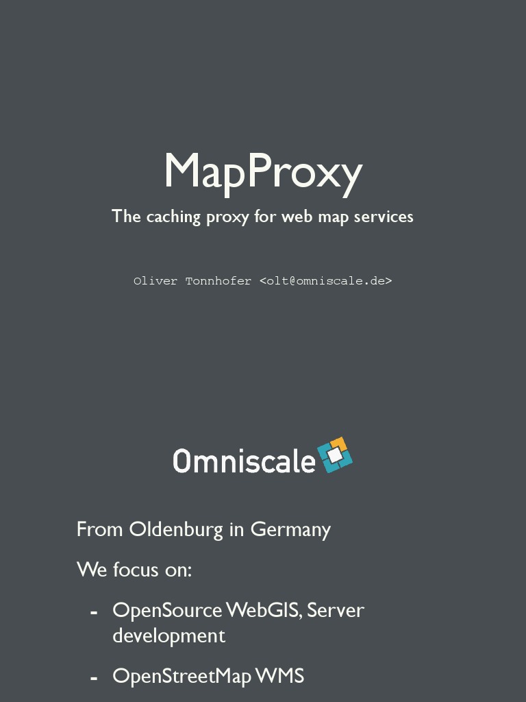 Mapproxy Tutorial | PDF | Proxy Server | Computing