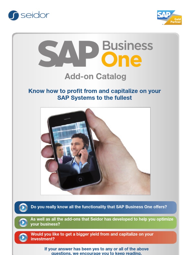 Brochure Add Ons | PDF | Sap Se | Point Of Sale
