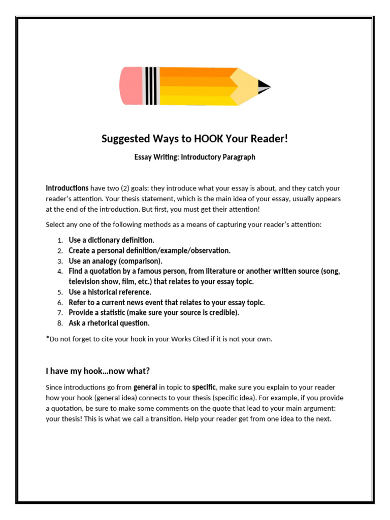 Hooks, Introduction Handout and Examples | PDF | Communism | Essays
