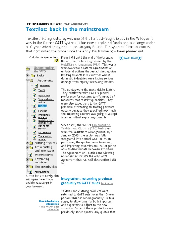 Understanding The Wto | PDF | World Trade Organization | General ...