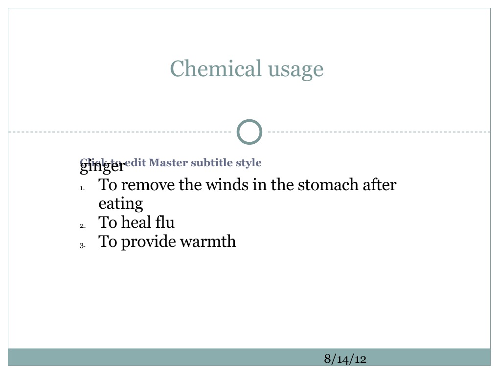 Chemical Usage | PDF | Wellness | Technology & Engineering