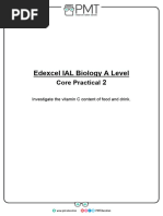 DCPIP Vitamin C Testing Method | PDF