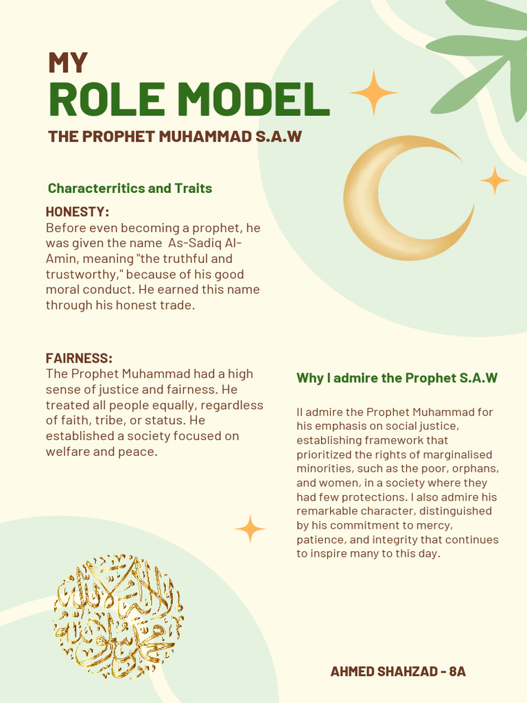 Role Model Poster | PDF