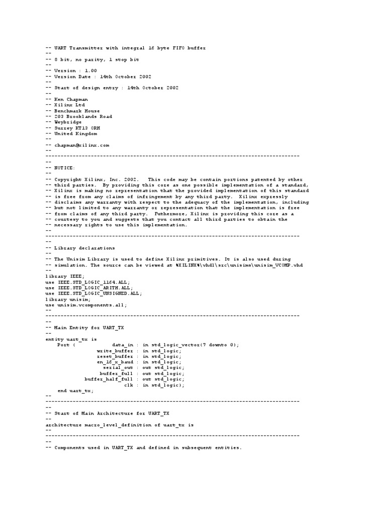 VHDL Prog | PDF | Vhdl | Signal (Electrical Engineering)
