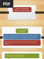Understanding Creativity Development | PDF | Idea | Creativity