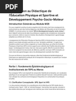 Programme d'EPS au Maroc : enjeux et perspectives | PDF | Des sports ...